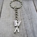 Hairbrush Keychain Brush and Comb Keychain Hairdressers Stylist Gifts ...