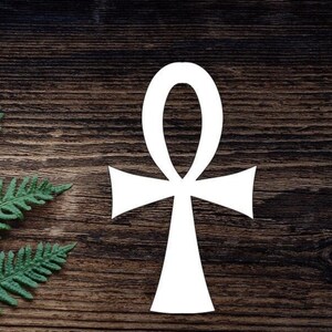 Vinyl Ankh Decal for Water Bottle Ankh Sticker Cup Sticker Laptop Decal ...