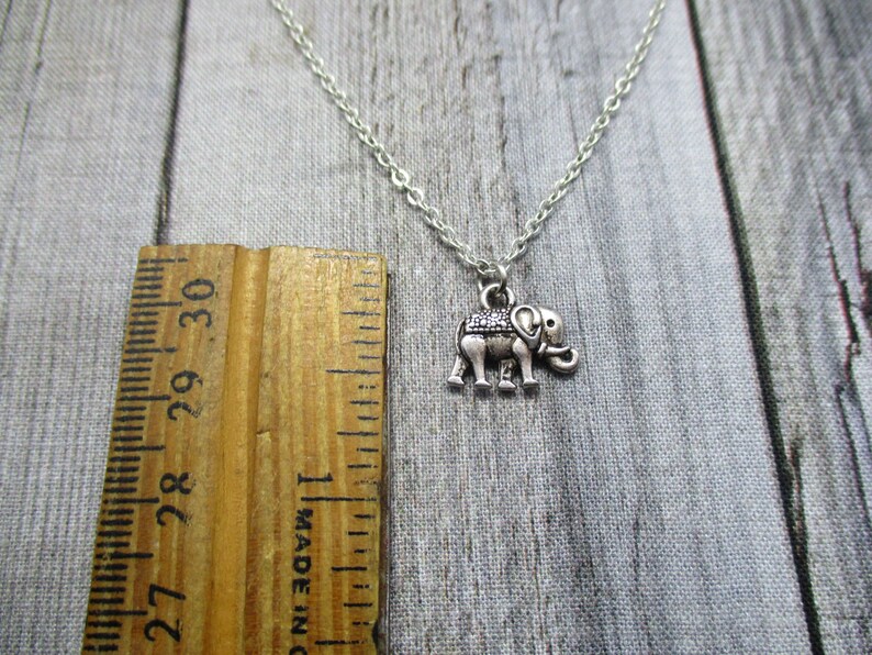 Elephant Necklace, Tiny Elephant Necklace, Elephant Jewelry, Choose ...