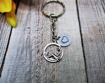 Octopus Wood Keychain Ocean Keychain Beach Keychain - Etsy