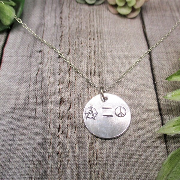 Anarchy Necklace - Etsy