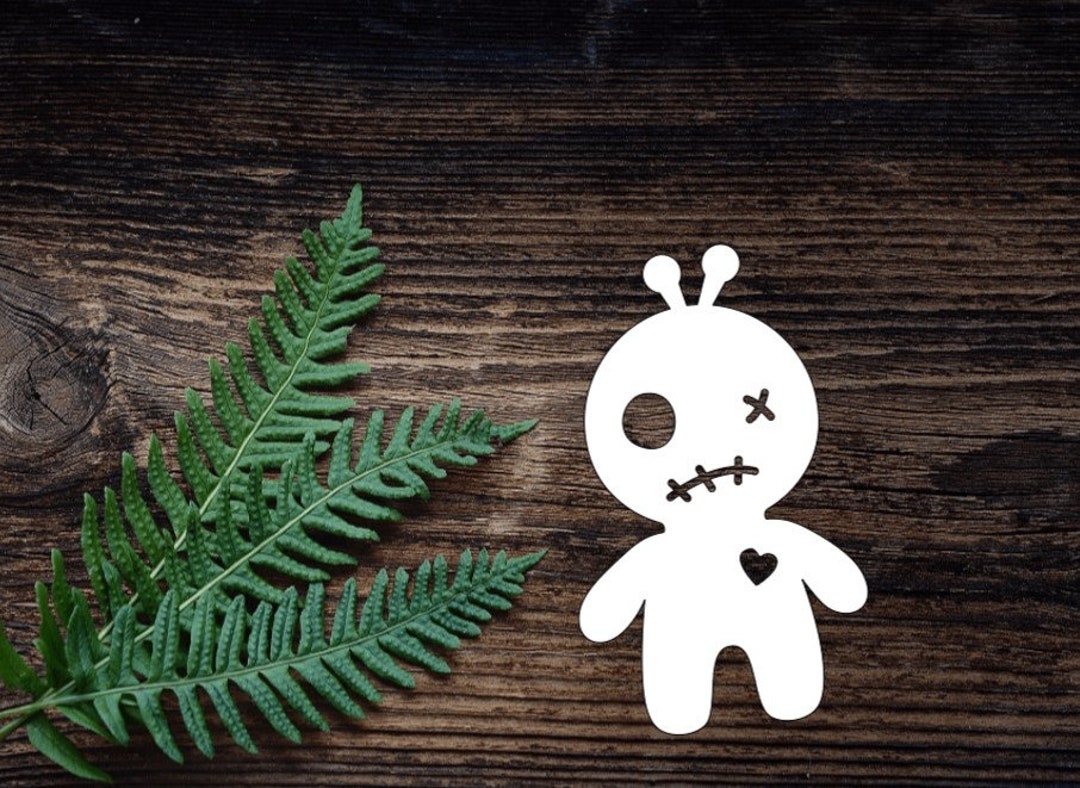 Voodoo Doll Decal Vinyl Decal for Bumper Sticker, Laptop, Tumbler Cup ...