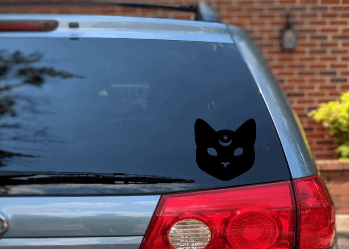 Cat Vinyl Decal for Bumper Sticker Laptop Tumbler Cup Mug | Etsy