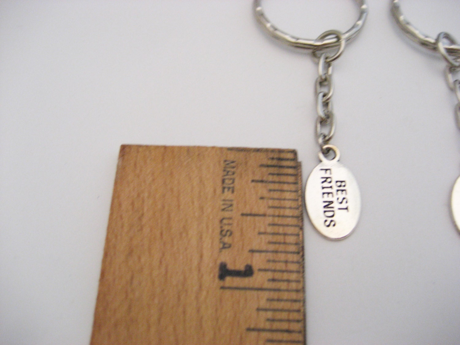 Best Friends Keychain Set 2 Best Friend Keychains Bff Gifts | Etsy