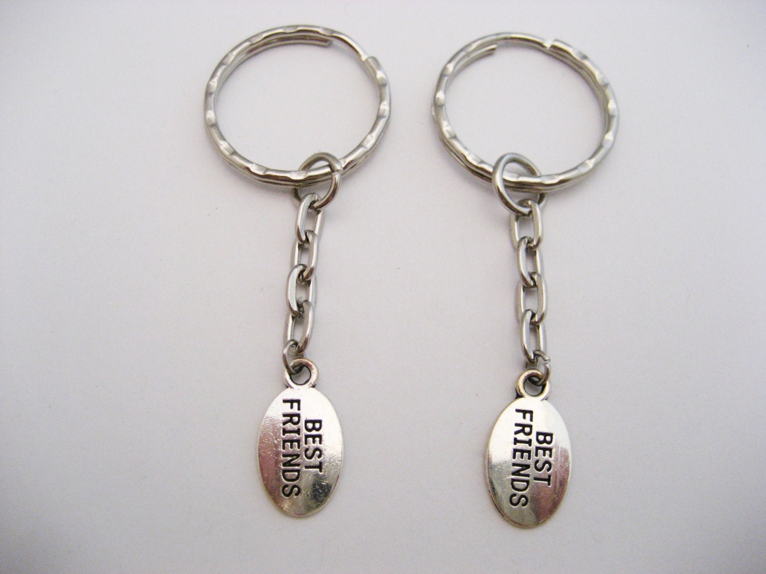 Best Friends Keychain Set 2 Best Friend Keychains Bff Gifts | Etsy