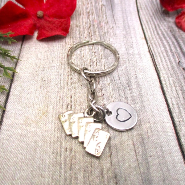 Poker Chip Keychain - Etsy