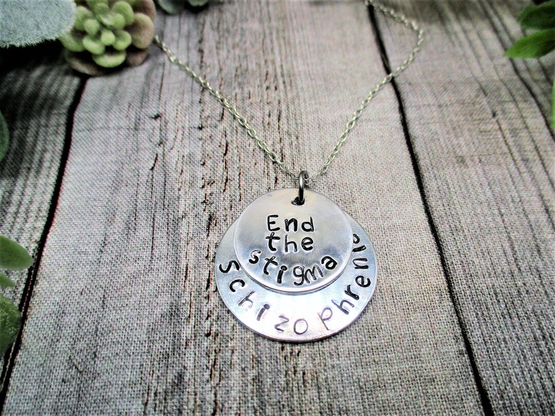 End the Stigma Necklace Mental Health Necklace Schizophrenia Necklace ...