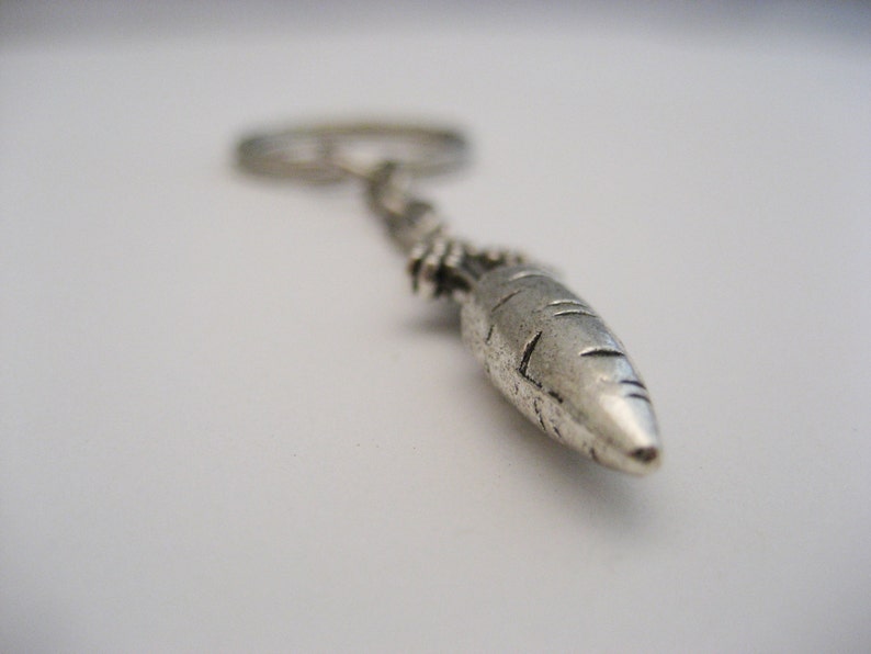 Carrot Keychain Veggie Keychain Food Keychain Vegetable Keychain ...