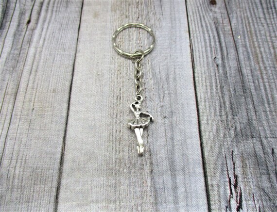 Ballerina Keychain Ballet Keychain Dancer Keychain Dance | Etsy