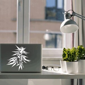 Vinyl Marijuana Decal Weed Decal Water Bottle Stoner Sticker Cup ...