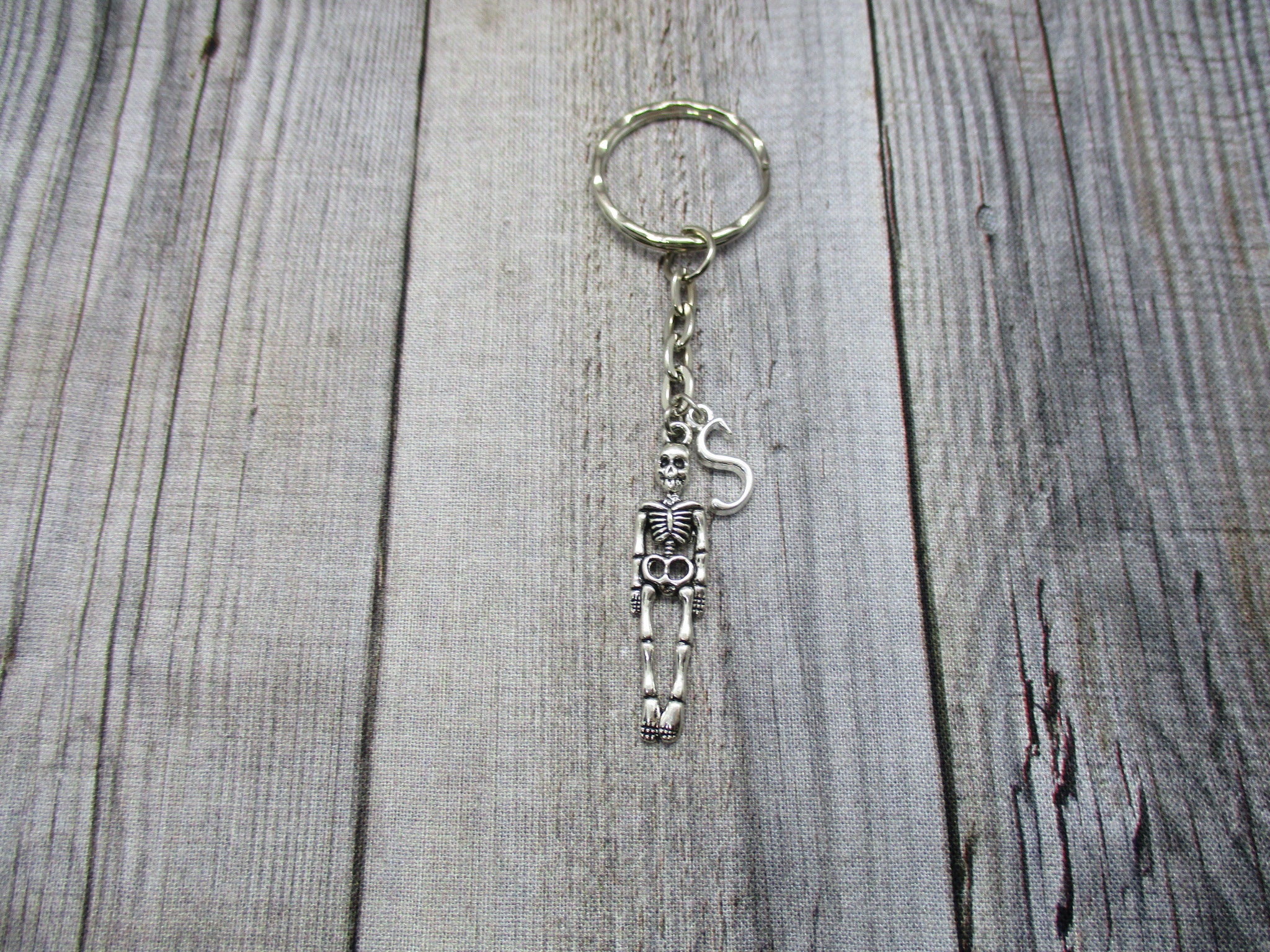 Skeleton Keychain Customized Personalized Gifts Human Skeleton | Etsy