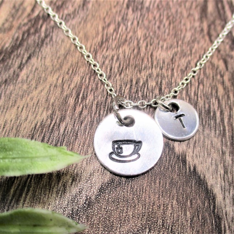 Tea Cup Necklace - Etsy