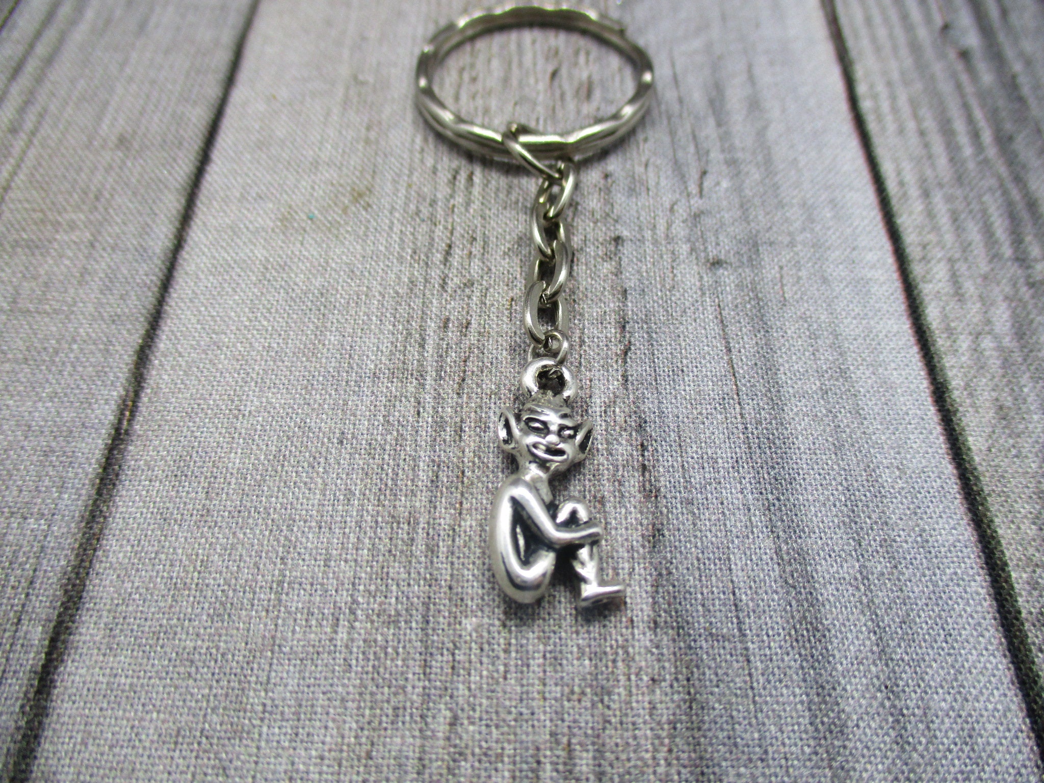 Pixie Keychain Folklore Cornwall Pixie Fae Gift - Etsy