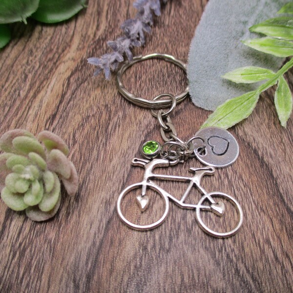 Bicycle Keychain - Etsy