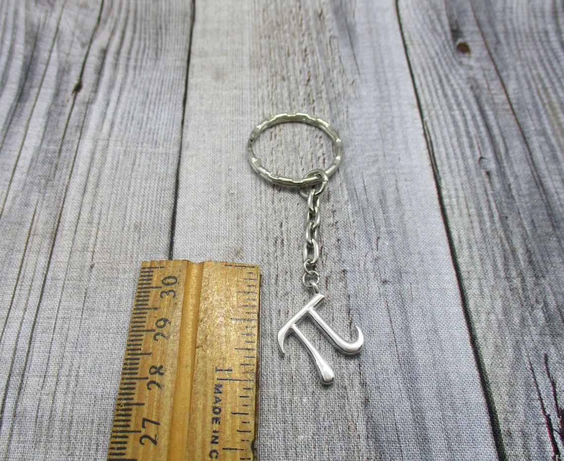 Pi Keychain Math Keychain Geometry Keychain Pi Symbol Keychain - Etsy