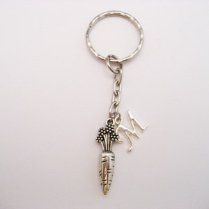 Carrot Keychain Veggie Keychain Food Keychain Vegetable Keychain ...