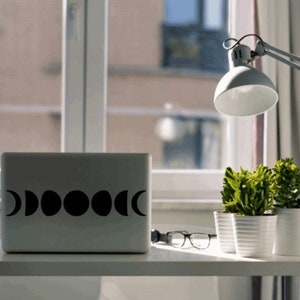 Vinyl Moon Phases Decal for Water Bottle Moon Phase Sticker Cup Sticker ...