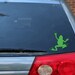Vinyl Frog Decal for Water Bottle Frog Sticker Cup Sticker Laptop Decal ...