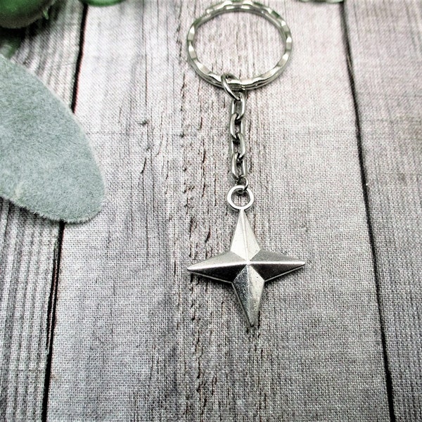 Star Keychain - Etsy