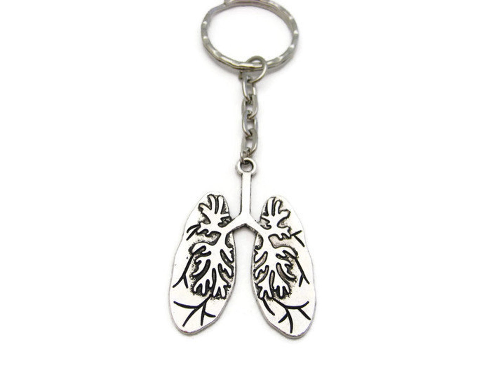 Human Lungs Keychain Science Keychain Biology Keychain Anatomical ...