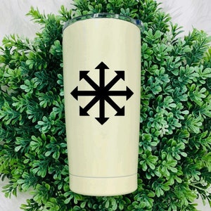 Vinyl Chaos Star Decal for Tumbler Cup, Laptop, Car Chaos Sticker Cup ...