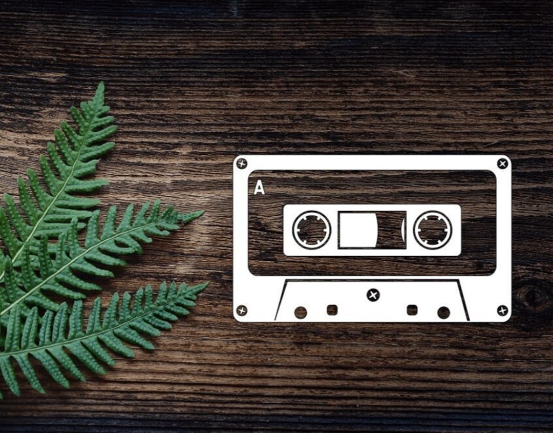 Vinyl Cassette Tape Decal for Water Bottle Tumbler Sticker Cup Sticker ...