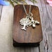 Oak Tree Necklace, Oak Tree Jewelry, Acorn Necklace, Nature Lovers Gift ...