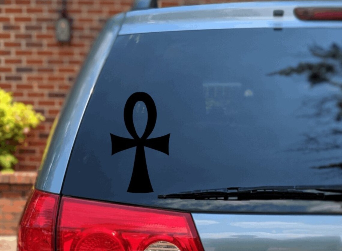 Vinyl Ankh Decal For Water Bottle Ankh Sticker Cup Sticker | Etsy