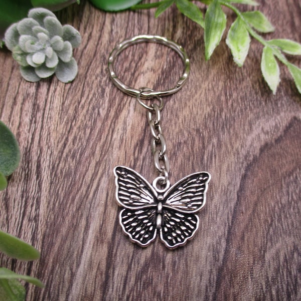 Butterfly Keychain - Etsy