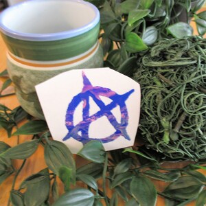 Anarchy Decal Anarchist Laptop Decal Anarchy Car Decal Anarchy Symbol ...