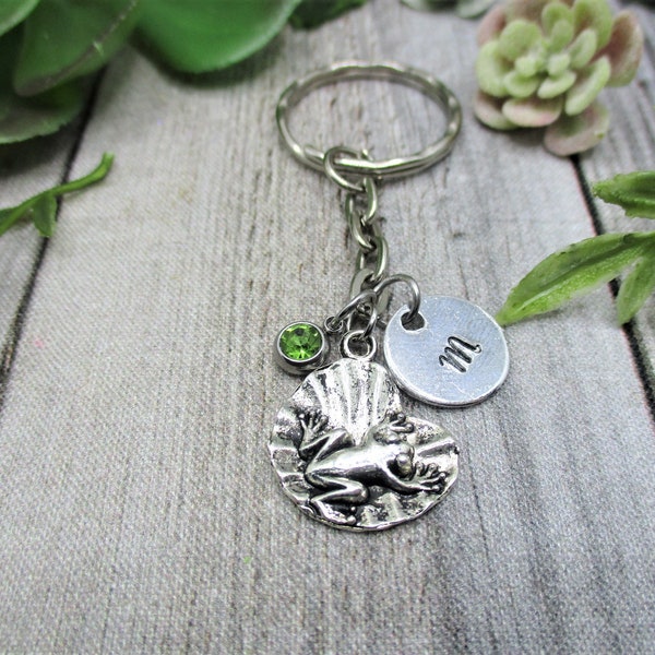 Frog Keychain - Etsy