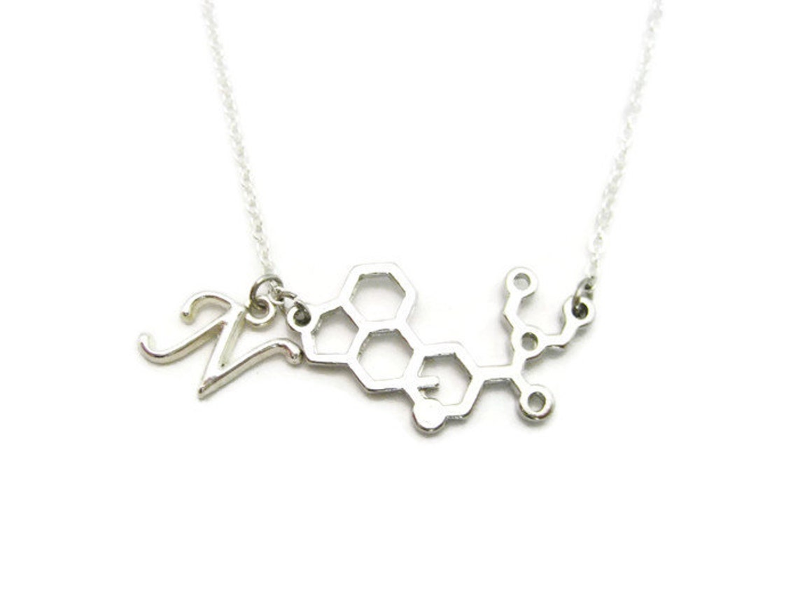 LSD Necklace LSD Molecule Necklace Acid Charm Necklace - Etsy