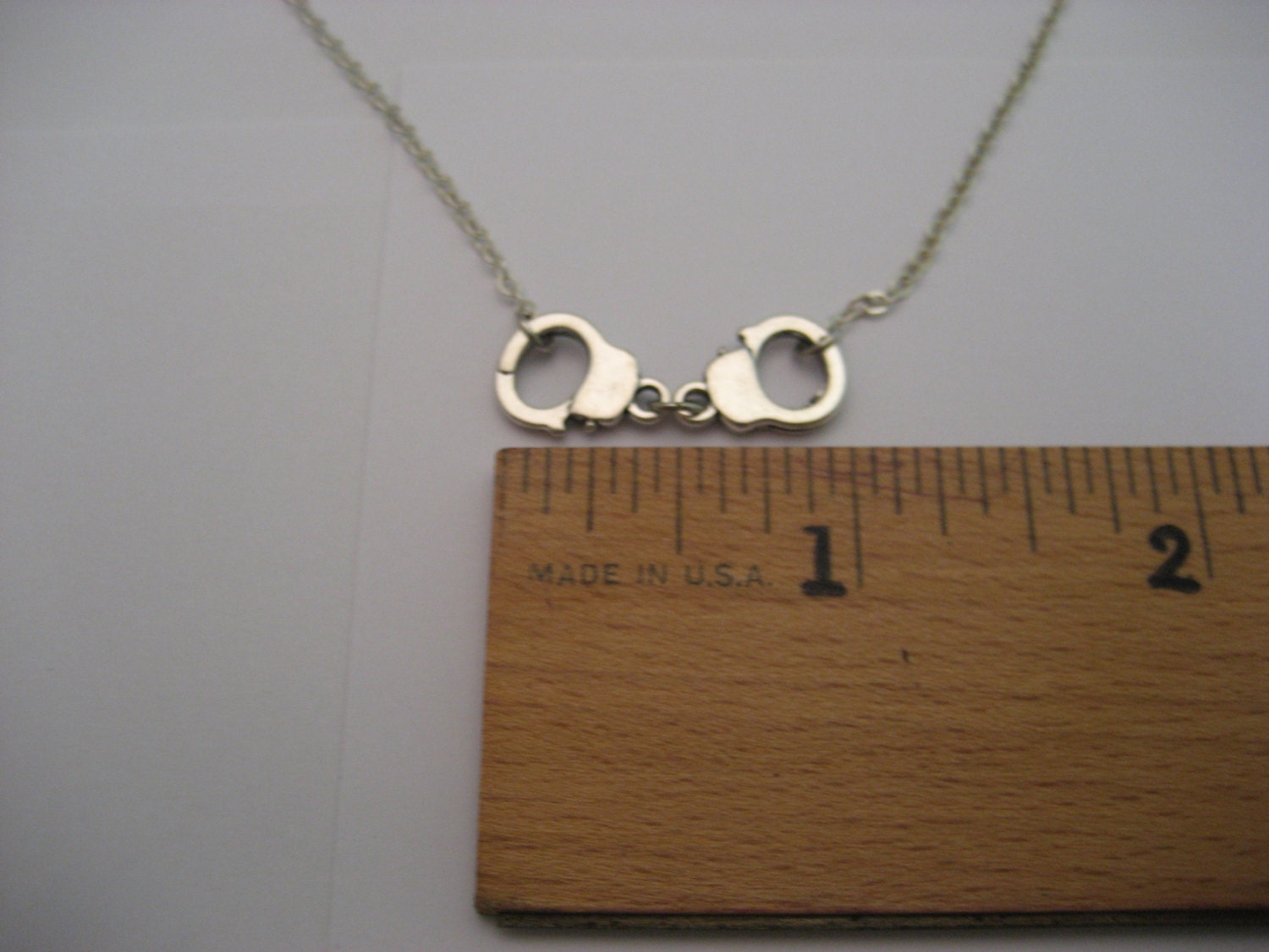 Handcuff Necklace, Hand Cuff Jewelry, Criminal Justice Necklace, Police ...