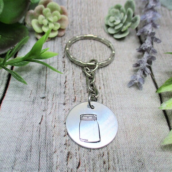 Silver Mason Jar - Etsy