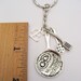 Frying Pan Keychain Bacon and Eggs Keychain Initial Keychain ...