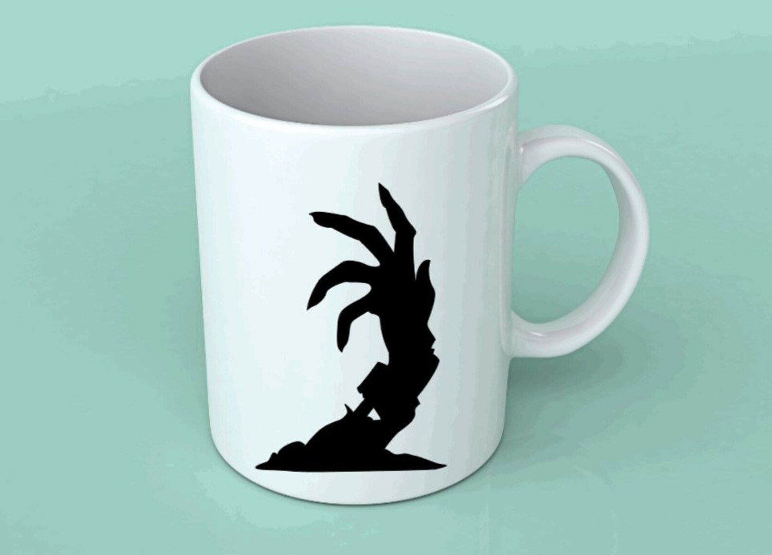 Zombie Hand Decal Vinyl Decal for Bumper Sticker Laptop - Etsy