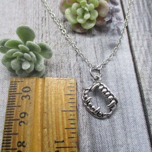 Vampire Teeth Necklace Vampire Necklace Vampire Jewelry Halloween ...