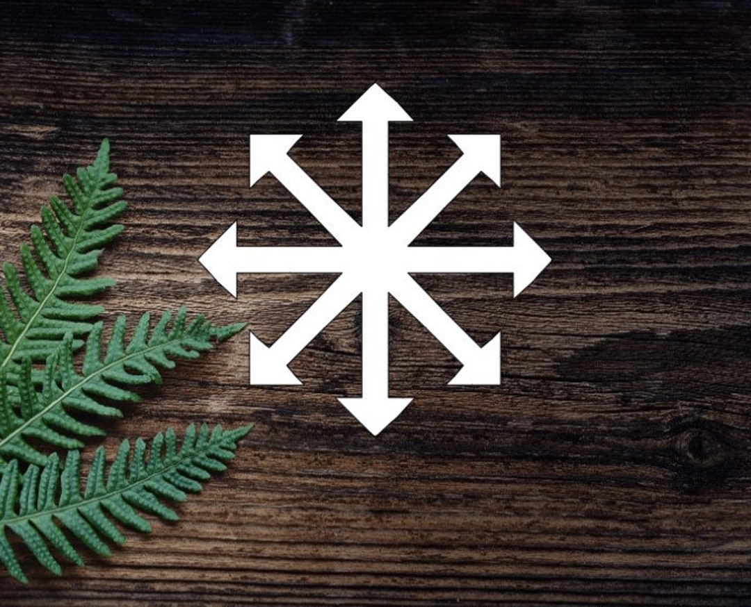 Vinyl Chaos Star Decal for Tumbler Cup, Laptop, Car Chaos Sticker Cup ...