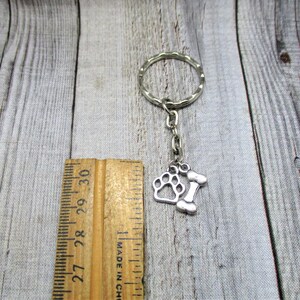 Dog Bone Keychain Dog Paw Keychain Dog Lovers Keychain Pet Lovers Gift ...