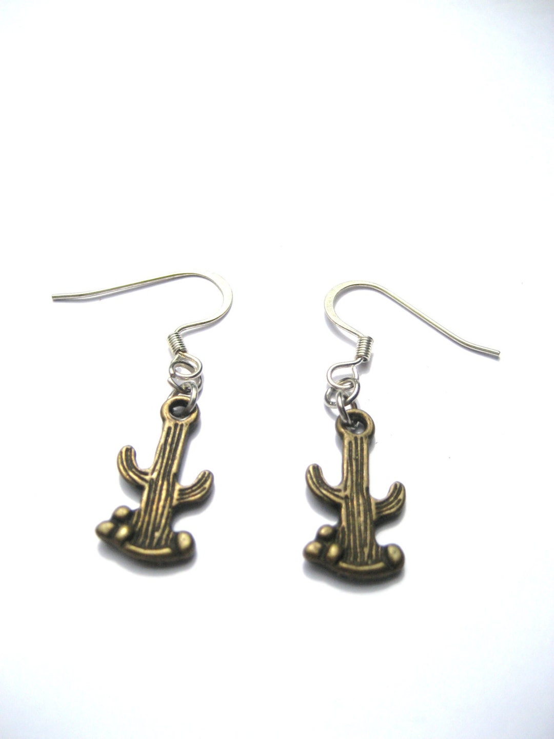 Saguaro Cactus Dangle Earrings Southwest Earrings Saguaro Cactus ...