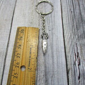 Carrot Keychain Veggie Keychain Food Keychain Vegetable Keychain ...