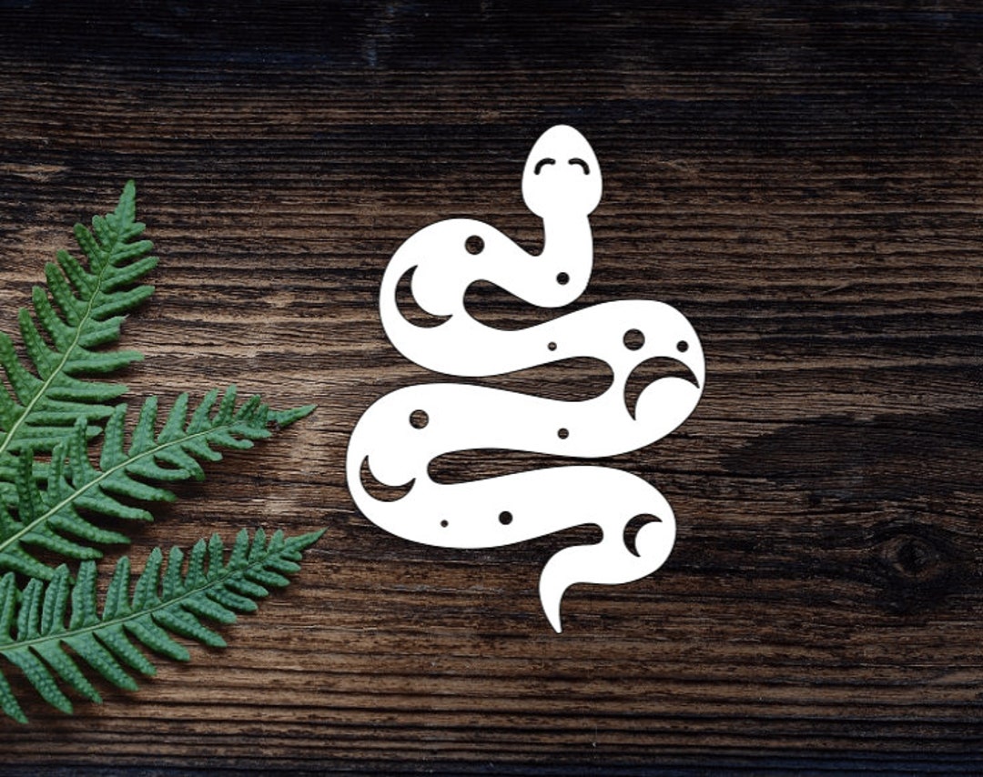 Vinyl Snake Decal Serpant Vinyl Decal for Water Bottle Sticker Cup ...