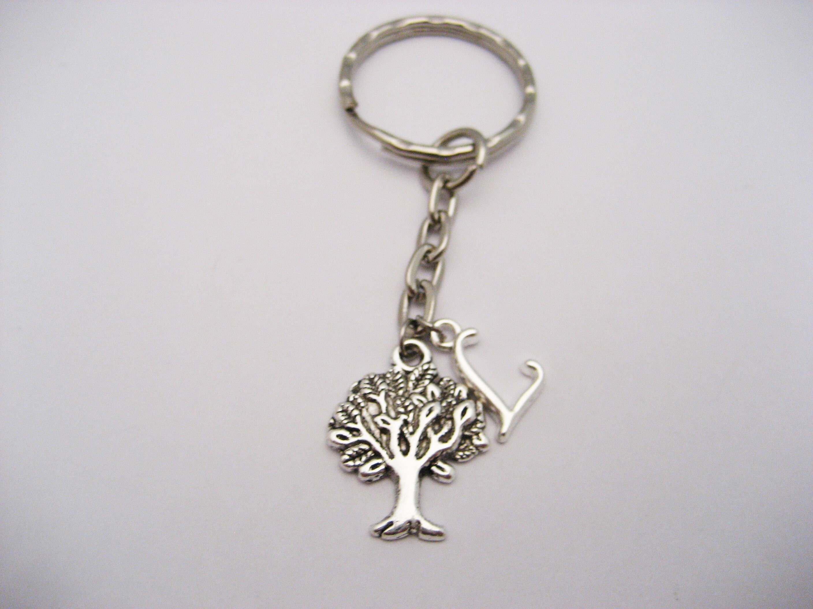 Tree Keychain Tree of Life Keychain Personalized Keychain | Etsy