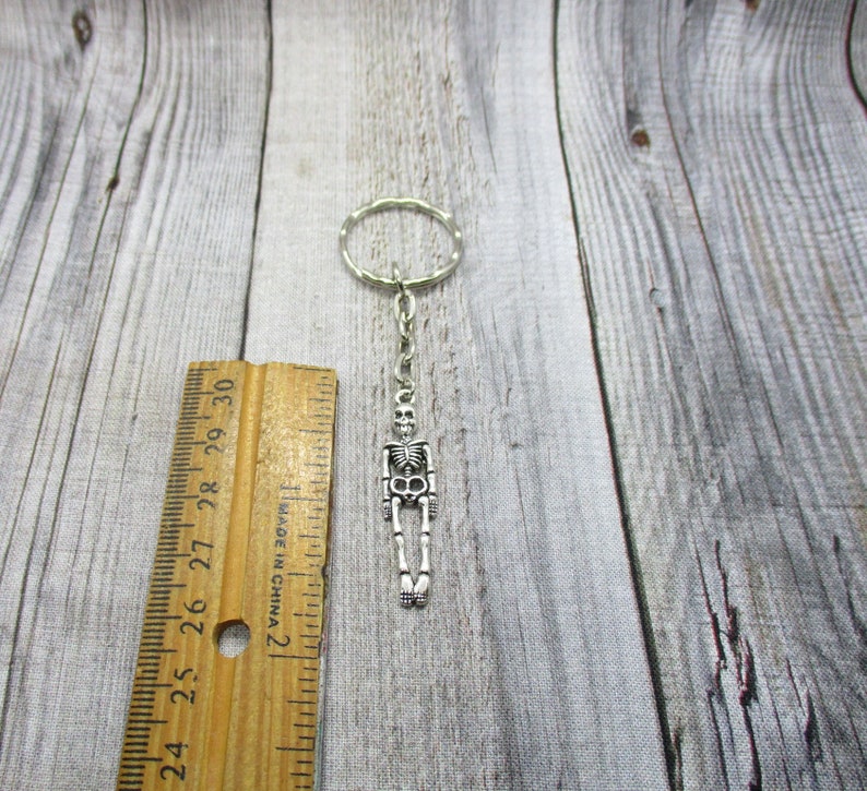 Skeleton Keychain Human Skeleton Keychain Anatomy Keychain - Etsy
