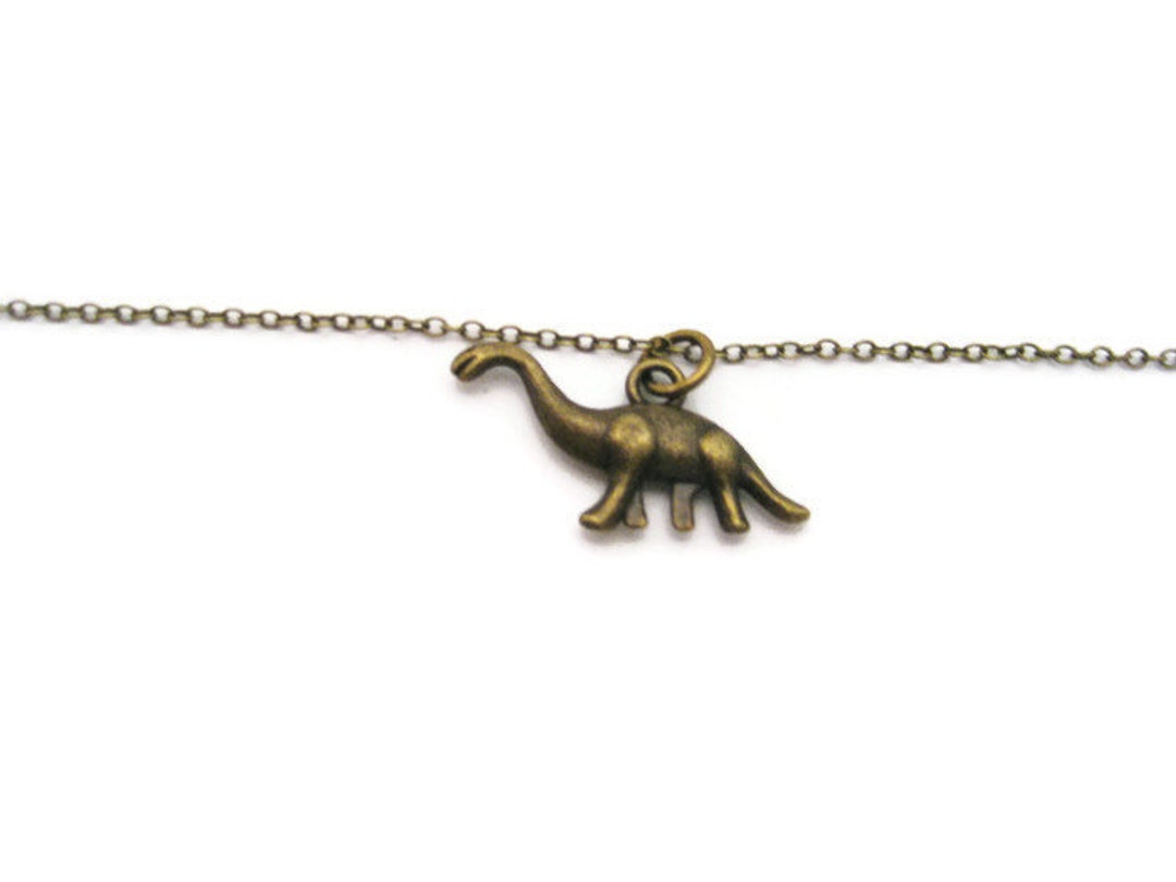 Dinosaur Charm Bracelet Brontosaurus Bracelet Paleontologist Gift Dino ...