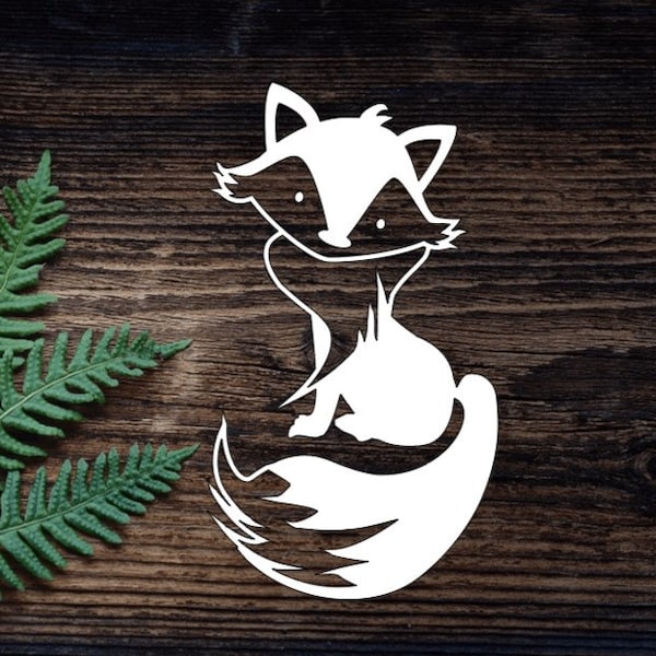 Fox Decal - Etsy