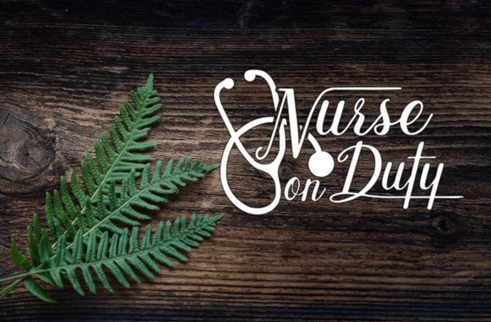 Vinyl Nurse On Duty Decal For Water Bottle Sticker Cup | Etsy