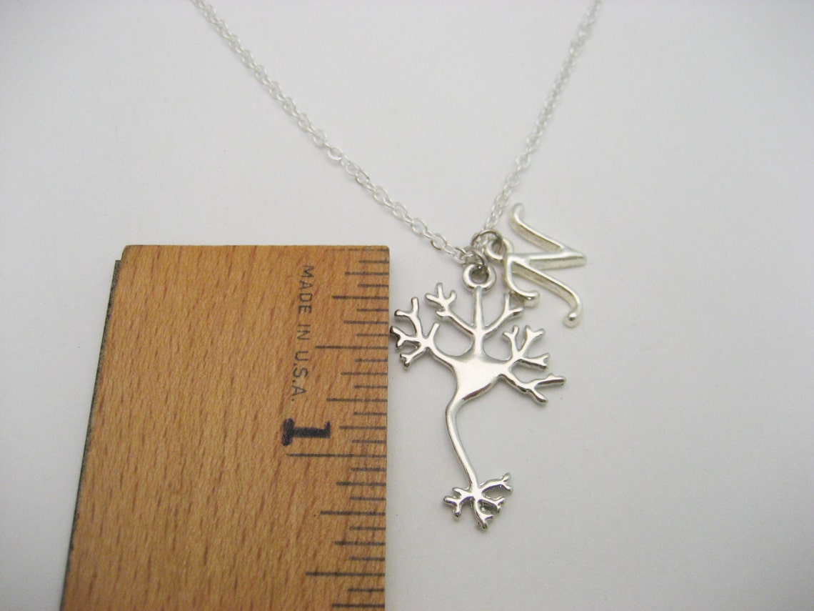 Neuron Necklace, Biology Necklace, Cell Necklace, Science Necklace ...