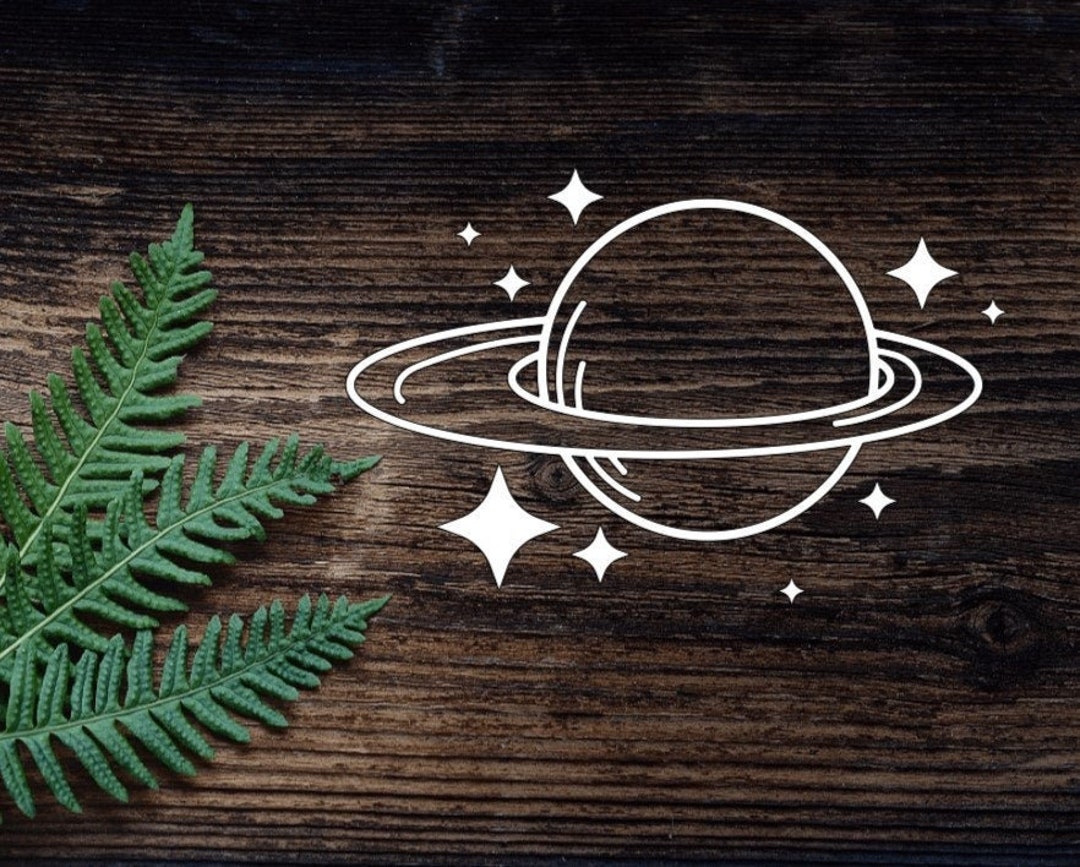 Vinyl Saturn Decal Planet Decal for Water Bottlesticker Cup Sticker Laptop Decal Car Decal - Etsy