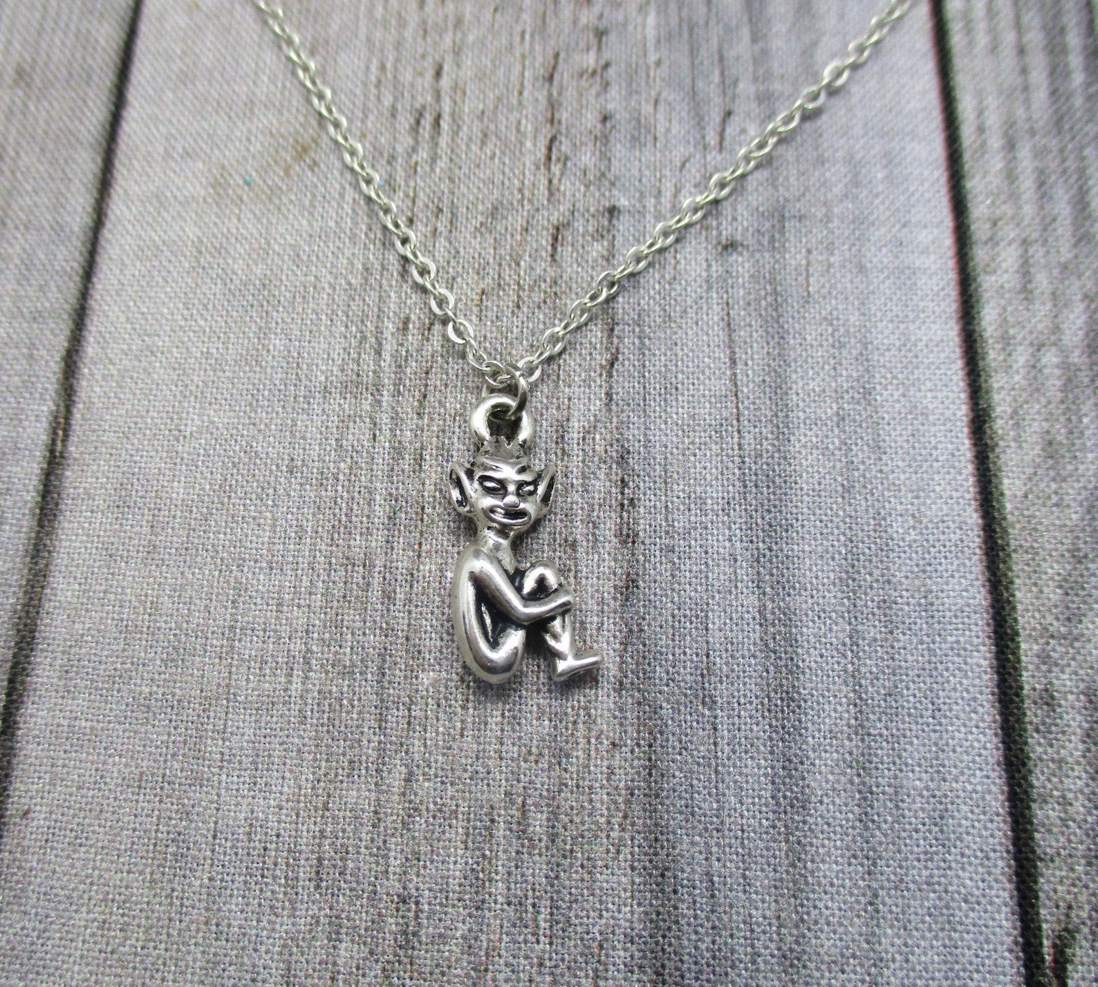 Pixie Necklace, Cornwall Pixie Necklace, Pixie Jewelry, Mythology ...
